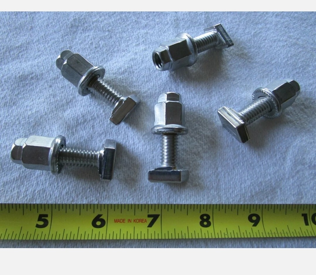 Lot of 4 IronRidge FM-SQ-BHW Rev A T-Bolt Bonding Hardware for L Foot ...