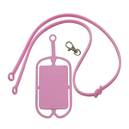 Phone Harness with Clip Silicone Phone Lanyard Necklace with ID and ...