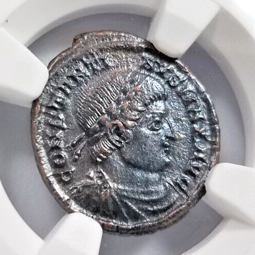 Constantine I Roman Empire BI Nummus AE3/4 NGC AU Ancient Epfig Hoard The Great | eBay