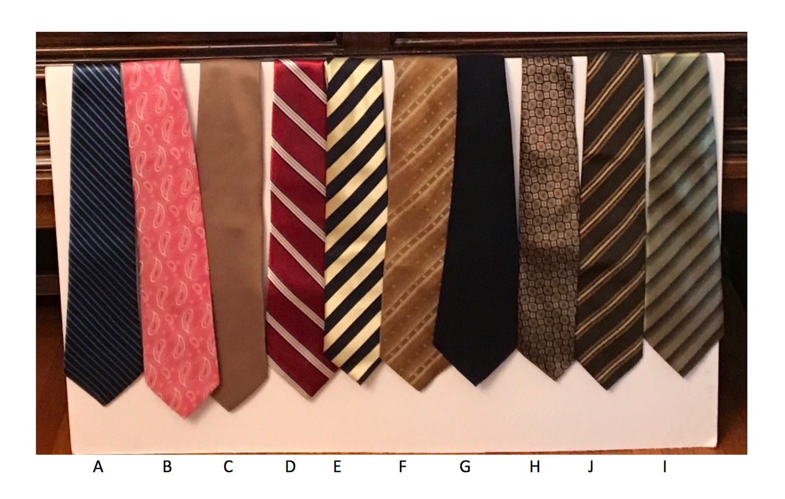 Vintage Mens Necktie Collection Of 10 Pieces | eBay