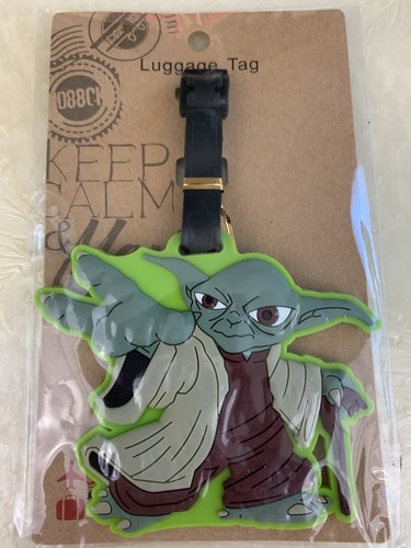 Star Wars Yoda Luggage Bag Tag Brand NEW | eBay