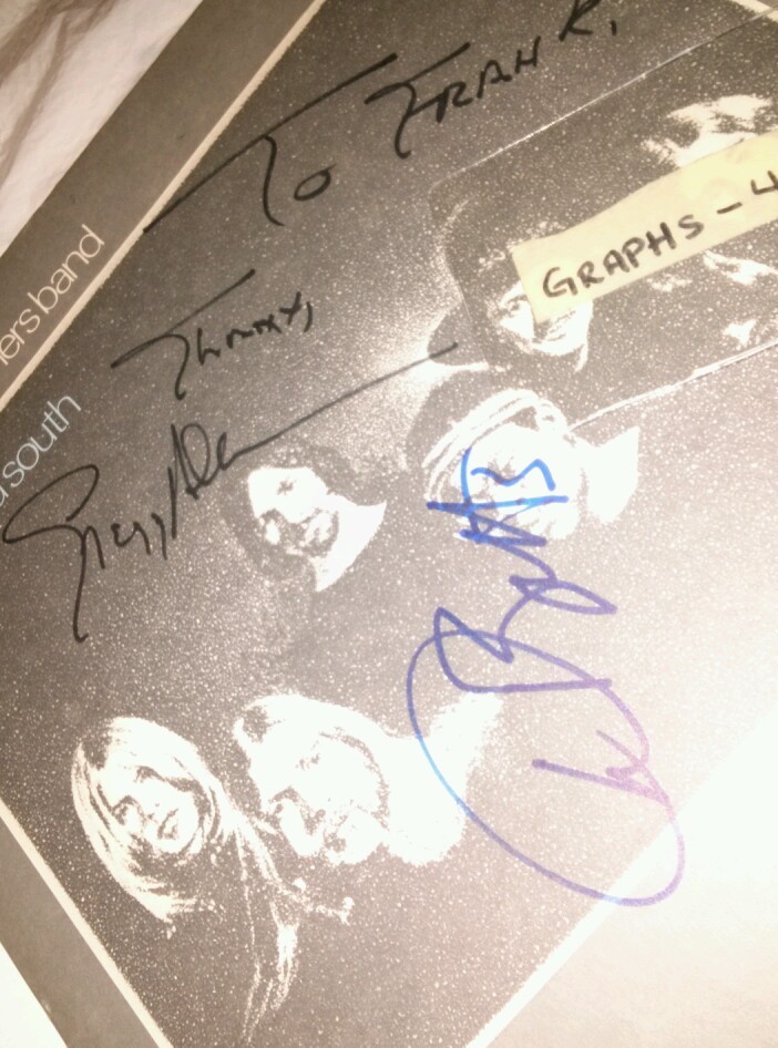 Dickey Betts Gregg Allman Signed the Allman Brothers Autograph | eBay