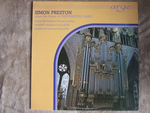 Simon Preston Plays The Organ In Westminster Abbey, Simon Preston | eBay