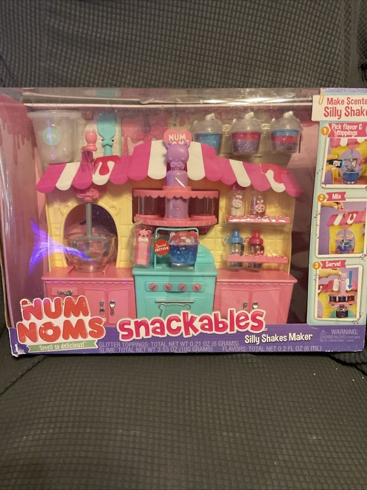 NUM NOMs SNACKABLES SILLY SHAKES MAKER Playset - MGA 2018 - New ...