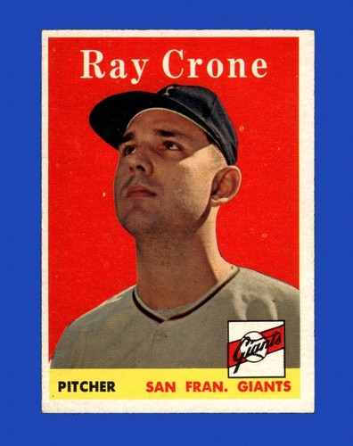 1958 Topps Set-Break #272 Ray Crone NR-MINT *GMCARDS* | eBay