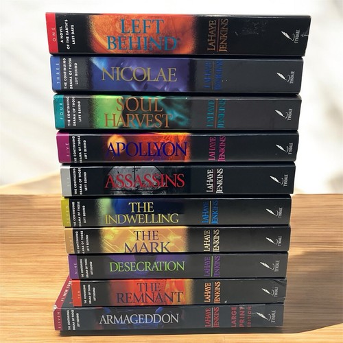 Lot Of 11 Left Behind Book Series by Tim LaHaye Jerry B Jenkins ...