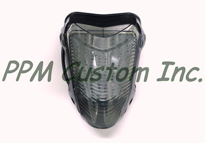08-Up Hayabusa Clear Rear Integrated LED Tail Light W' Turn Signals | eBay