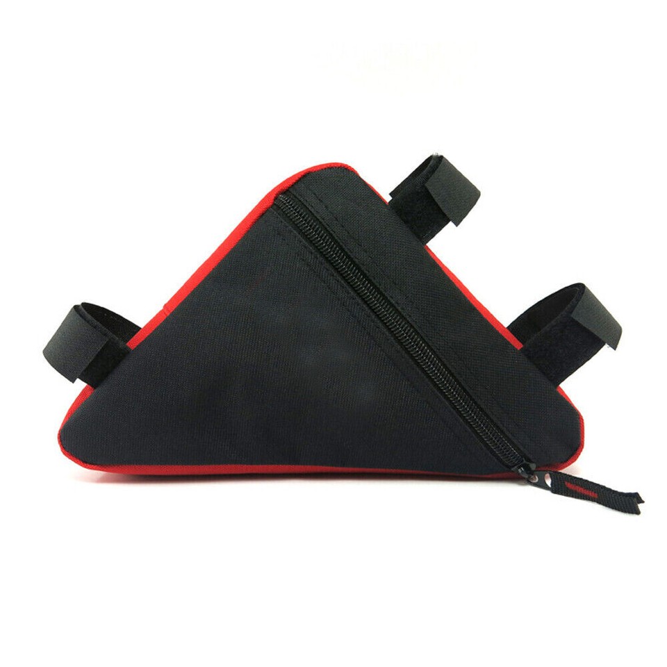 Bike Triangle Bag Waterproof Bicycle Front Tube Frame Bag Storage Under ...