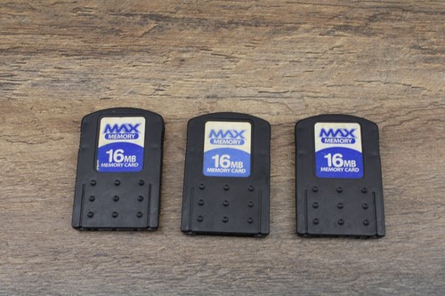 3 - PS2 Max Memory 16MB Memory Card For Sony PlayStation 2, READ | eBay