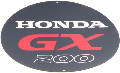 GENUINE OEM HONDA GX200 RECOIL PULL STARTER EMBLEM STICKER DECAL | eBay