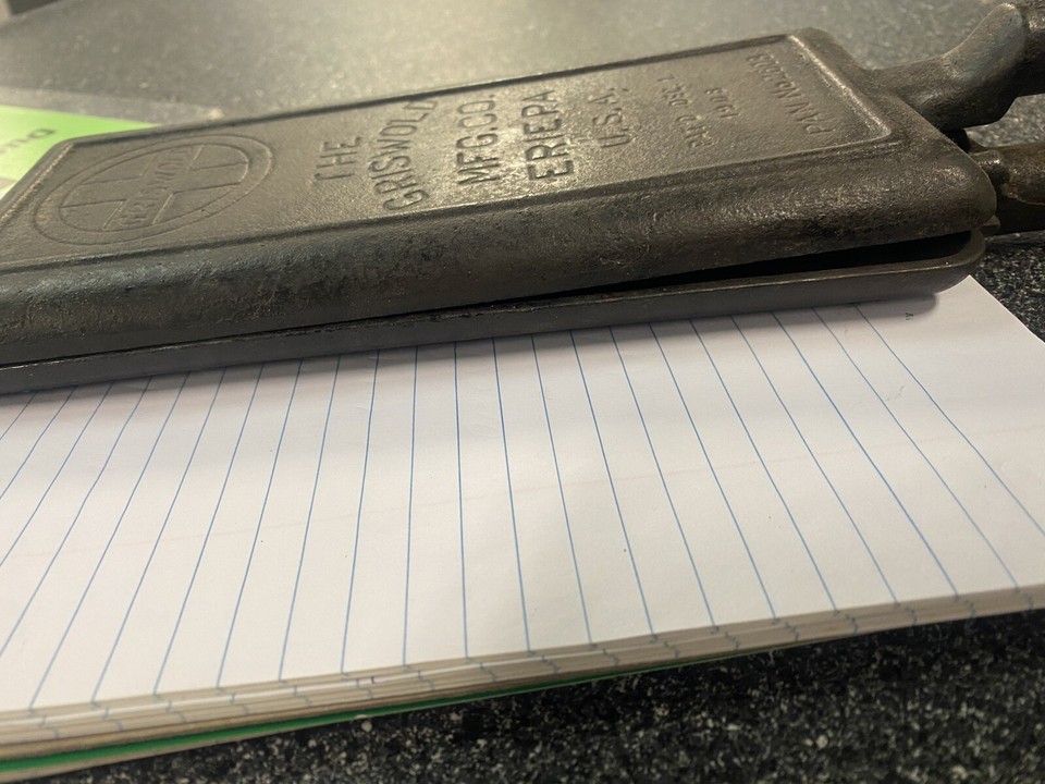 Matching Set Of Griswold Waffle Iron Paddles 2609&2608 | eBay