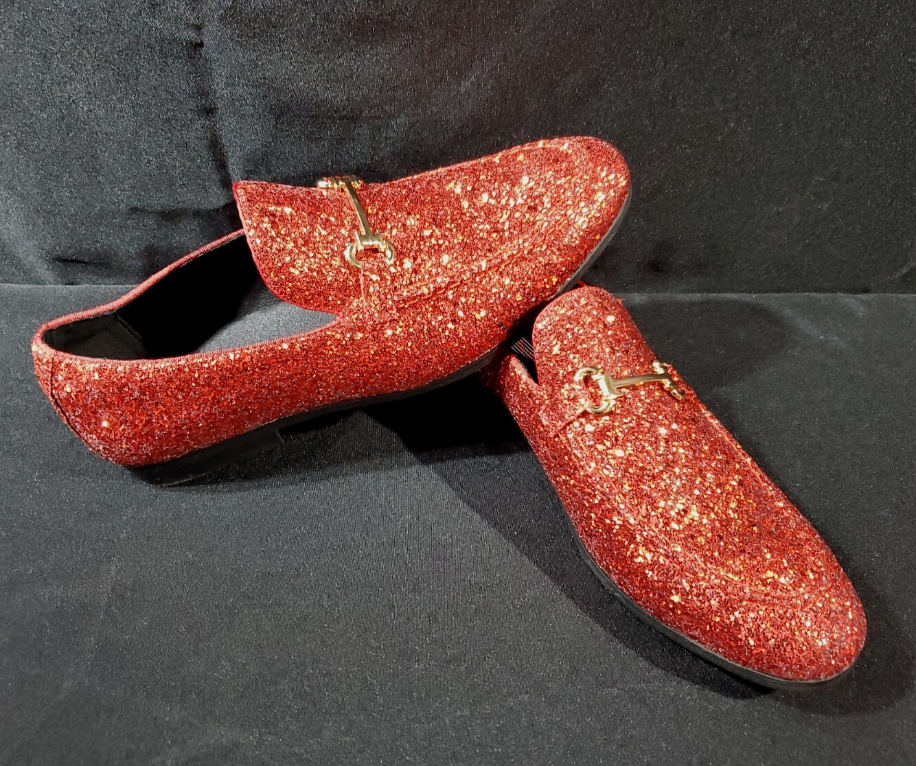 Bravo! Men Dress Shoe PROM-2 Loafer Modern Metallic G… - Gem