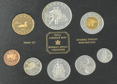 2001 Canada National Ballet Of Canada | Canadian Proof Set | w/BOX ...