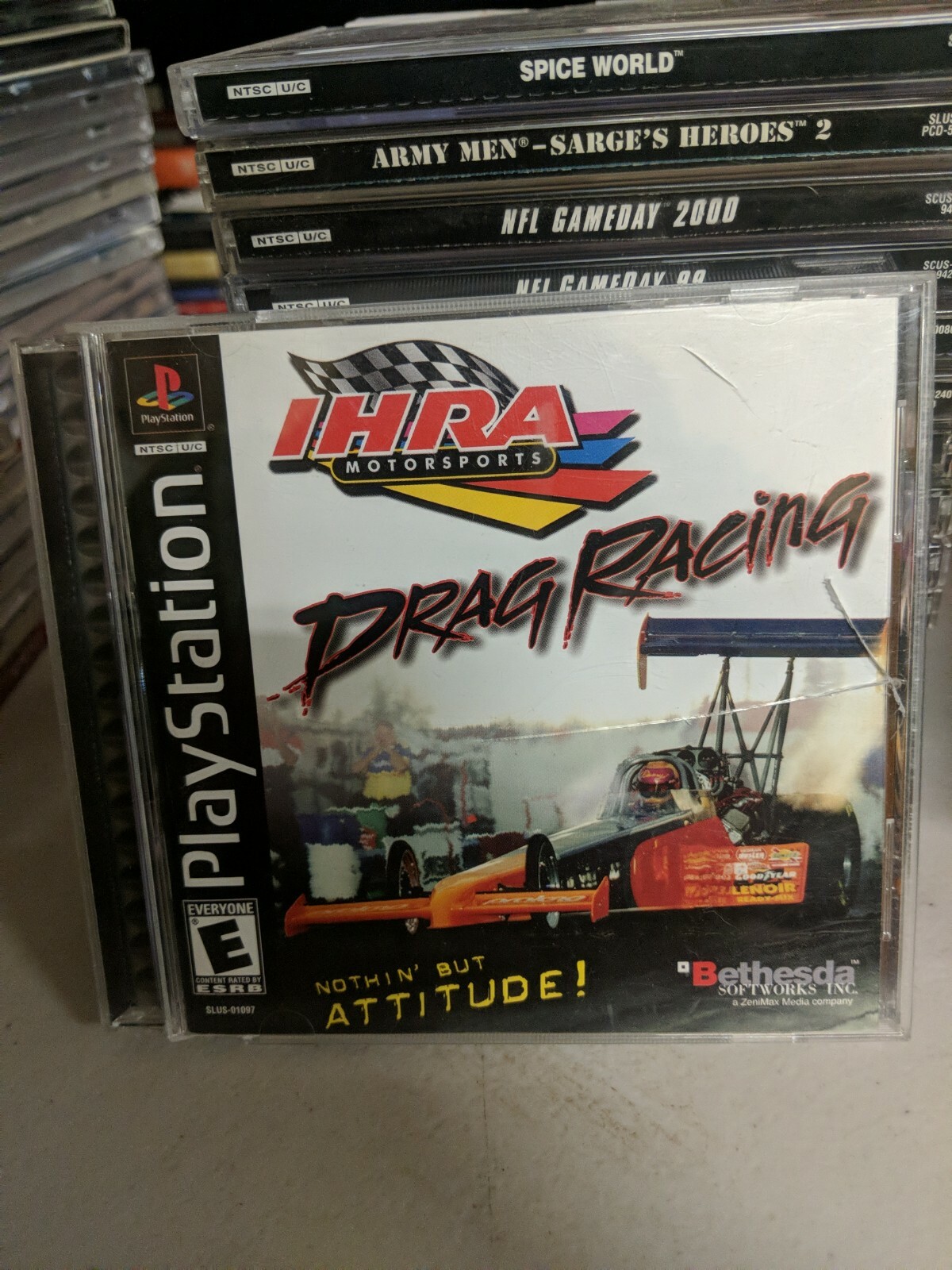 Ihra Drag Racing - PS1 PS2 Complete Playstation Game with manual ...