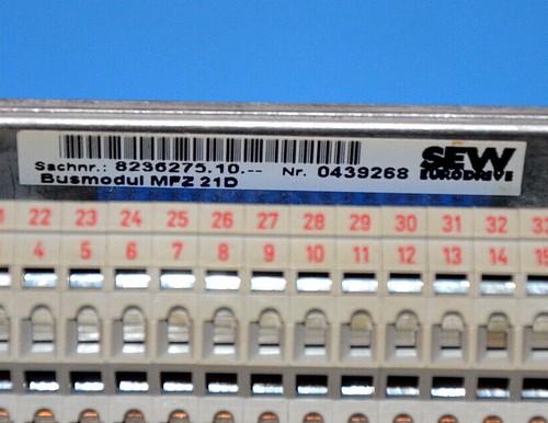 SEW EURODRIVE MFP21D 8236240 / Z21D 0439268 Profibusmodul DP Busmodul ...