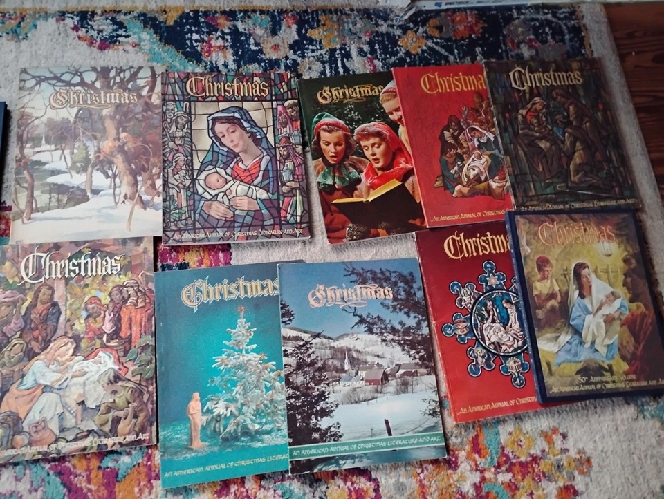 Lot Of 20 Vintage Christmas Magazines An American Annual Of Christmas ...