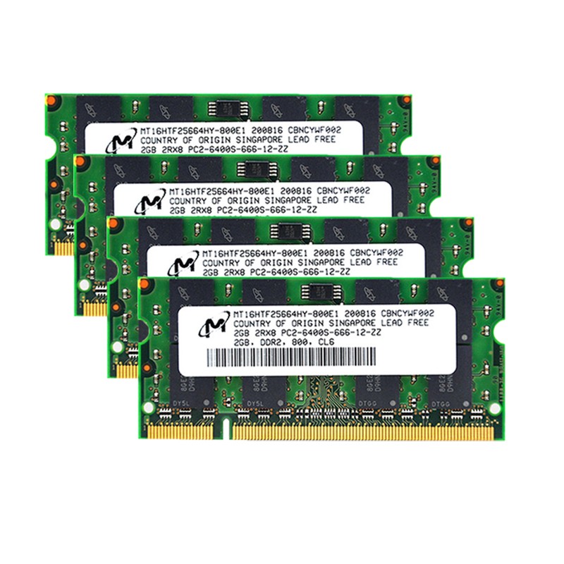 16GB 8GB 4GB 2GB DDR2 800MHz PC2-6400S Notebook RAM Laptop Memory For ...