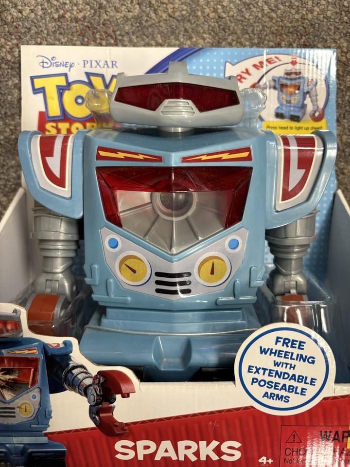 + Thinkway Toys Disney Pixar Toy Story 3 Sparks Figure NIB | eBay
