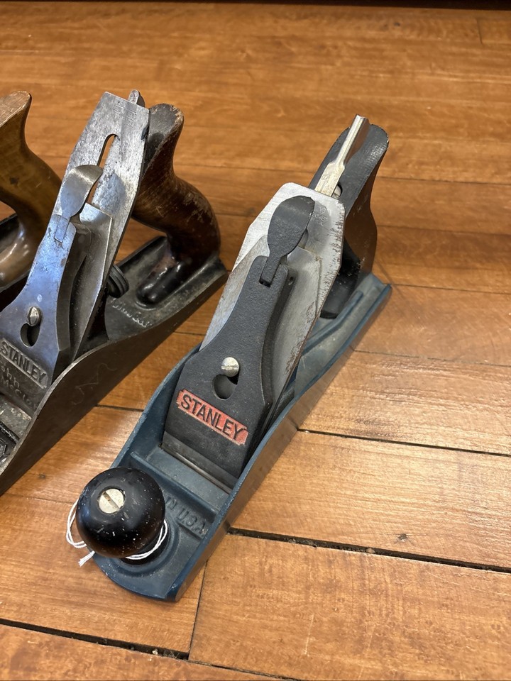 Antique Early Stanley Wood Planes Lot of 3 /Bailey No. 4/C557B/No1 Wood ...