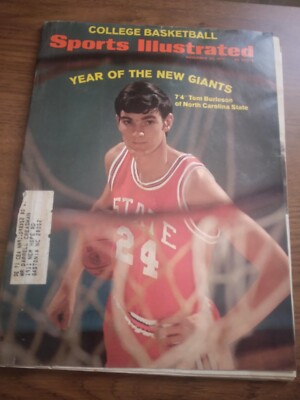 Sports Illustrated November 29, 1971 Tom Burleson North Carolina State ...