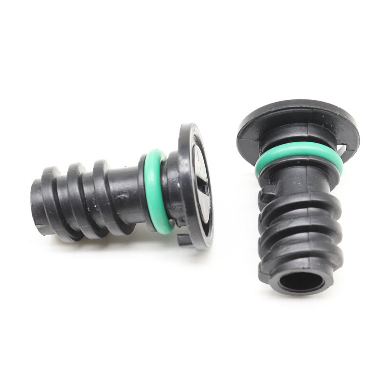 2 Pcs Plastic Engine Oil Pan Screw Plug Fit Mercedes-Benz W205 C63 AMG ...