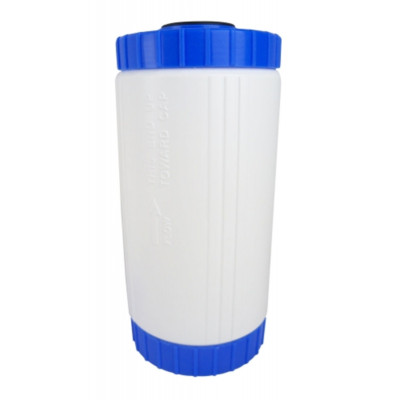 Axeon RFF-45-10 Empty Refillable Water Filter Cartridge 4.5"x10" for ...