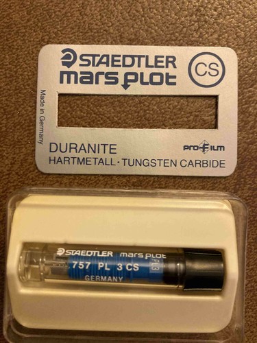 Staedtler Mars Plot 757 PL 3 CS Plot Duranite - Made in Germany - BRAND ...