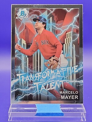 Marcelo Mayer 2023 Bowman Draft Chrome Transformative Talent 🔥 Red Sox ...