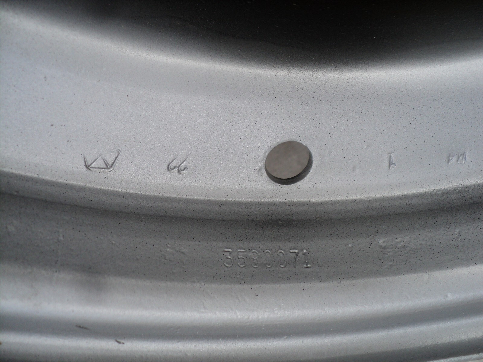 MOPAR "ORIGINAL" 15 X 7 RALLY WHEEL (1) CUDA,CHALLENGER,CHARGER,GTX ...