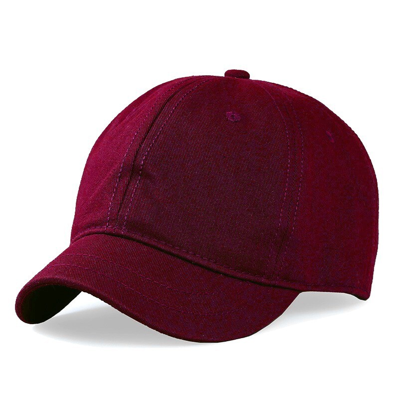 L/XXL Oversize Short Bill Dad Hat Unstructured 5cm Brim Plain Men ...