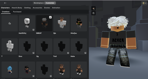Roblox account for sale thats worth 47000 robux 587 usd | eBay