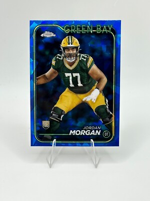 2024 Topps Chrome Sapphire Jordan Morgan #298 (RC) Green Bay Packers | eBay