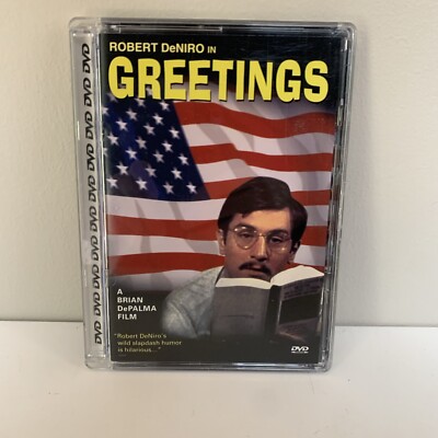 Greetings DVD, Starring Robert De Niro, A Brian De Palma Film ...