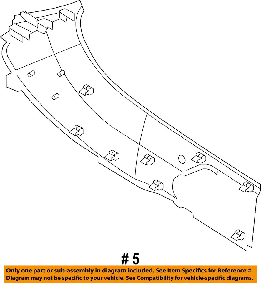 FORD OEM 10-12 Taurus Console Center Console-Upper Panel AG1Z5404608AJ ...