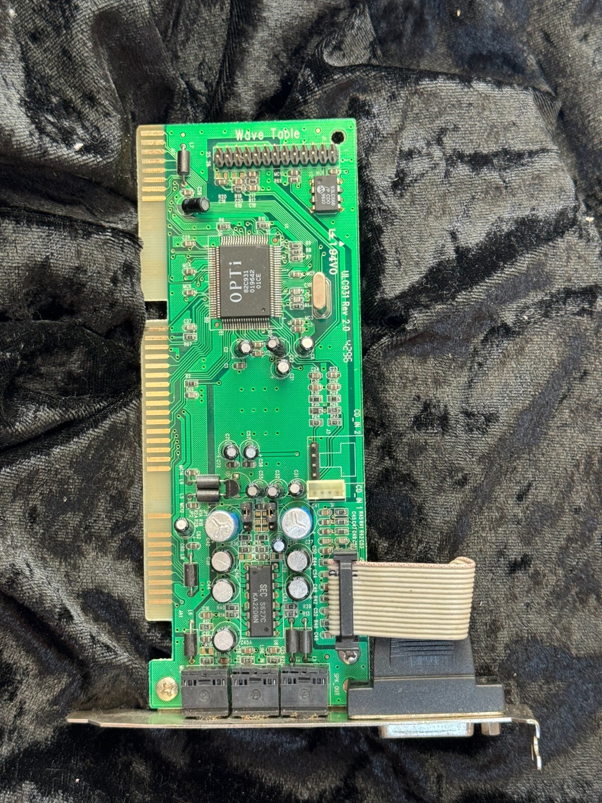 Audio Sound Card ISA Port with Wave Table | ISA Port | Model ULC931