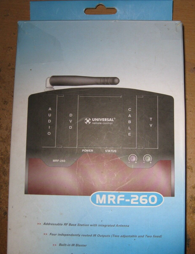 Universal Remote Control MRF260 - Narrow Band RF Base Station - Black ...