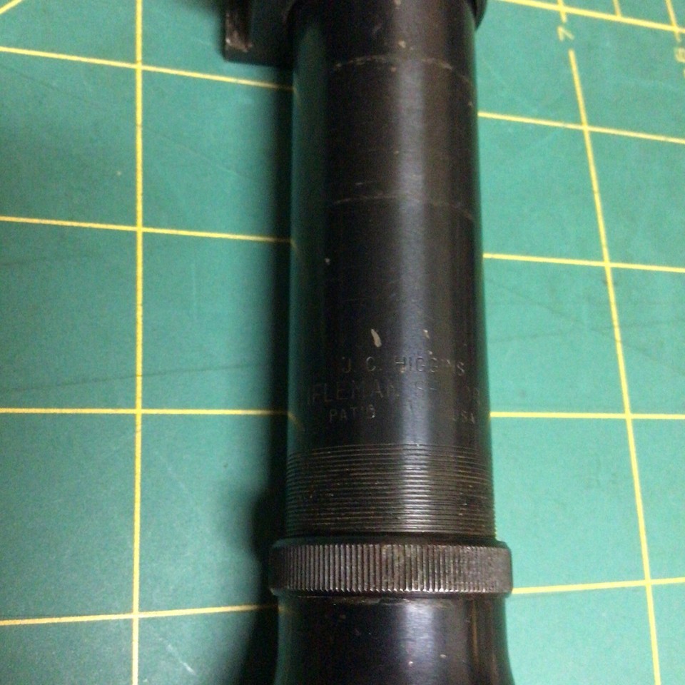Vintage JC Higgins Rifleman Senior 4x Rifle Scope Works!! | eBay