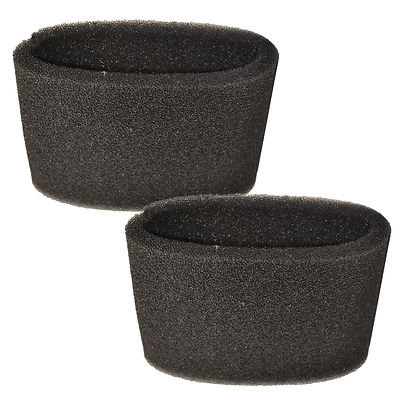 2-Pack HQRP Small Foam Filter Sleeves for Shop-Vac 9052600 / 90526 Type ...