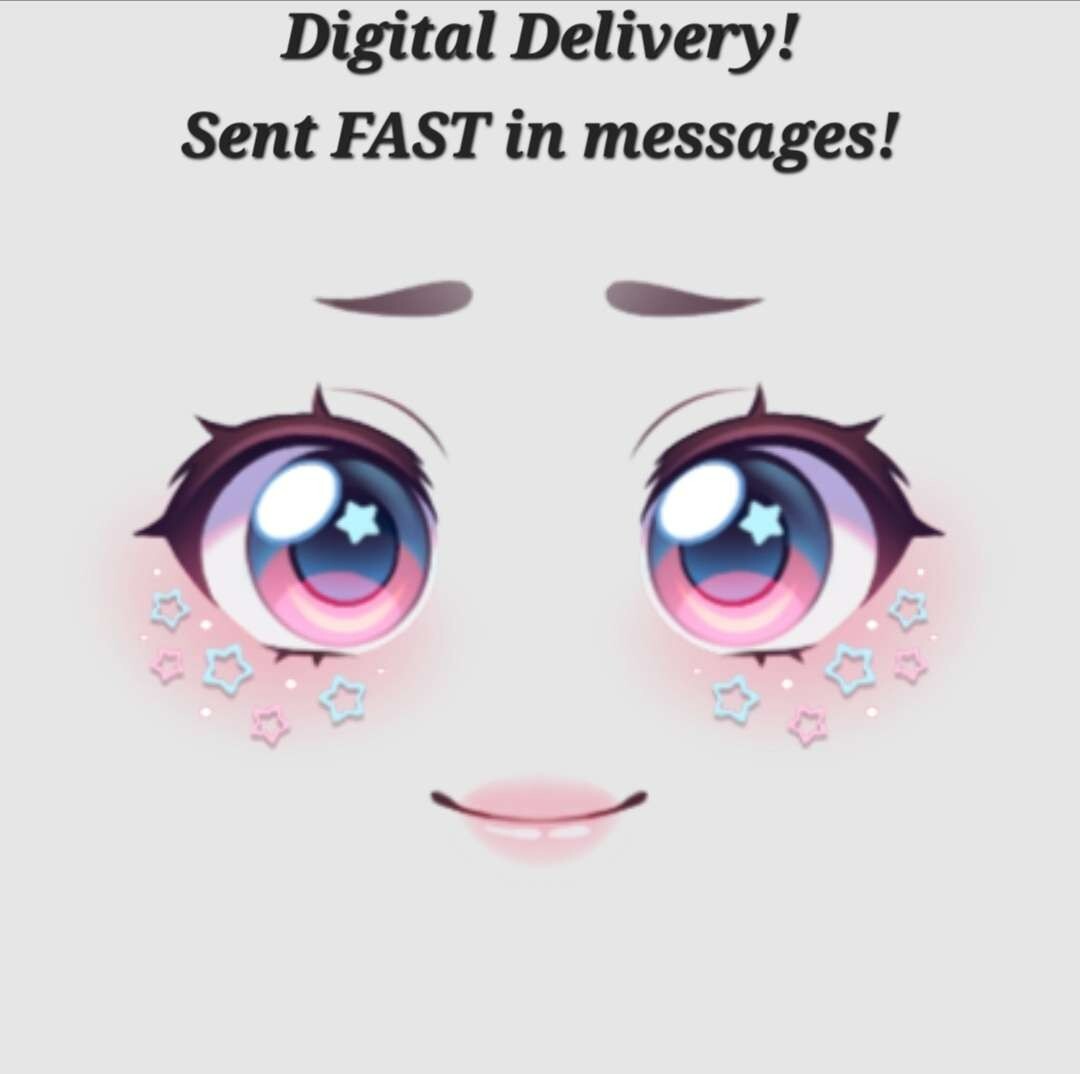 ROBLOX Celebrity Series 9 Starry Eyes Sparkling FACE Toy Code! *Sent in ...