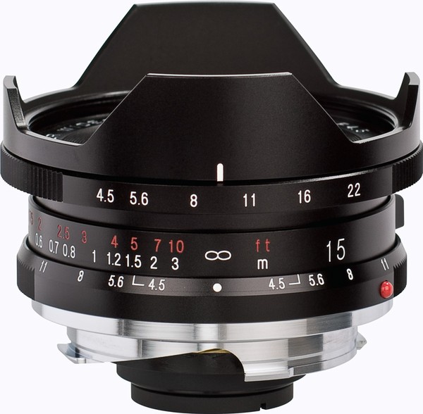 Voigtlander Super Wide Heliar 15mm f/4.5 Aspherical Lens For Leica for ...
