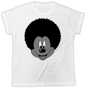 FUNNY AFRO MICKEY MOUSE COOL IDEAL GIFT BIRTHDAY PRESENT UNISEX MENS ...