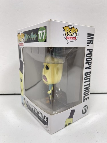 Funko Pop! Mr. Poopy Butthole Rick and Morty #177 | eBay