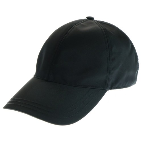 PRADA Re-Nylon Baseball Cap Triangle Logo Nylon Hat Black 2HC274 Used ...