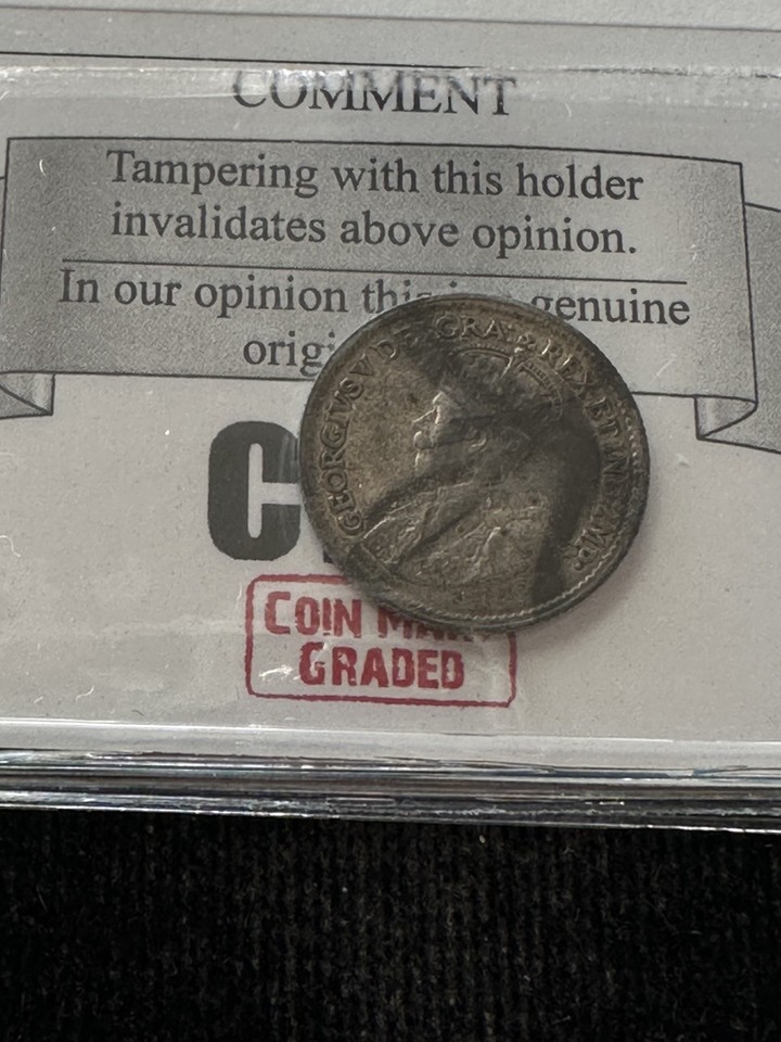 1920 Coin Mart Graded Canadian Five Cent**VG-10** | eBay