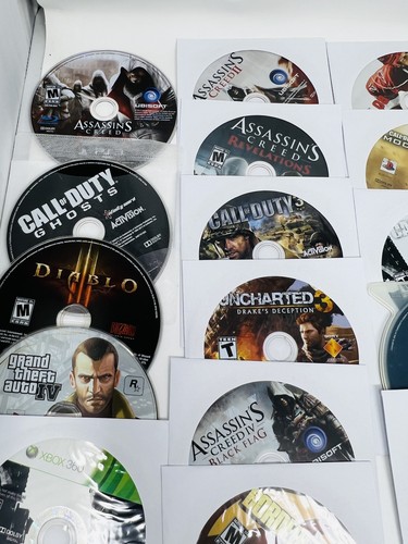 PS1 PS2 PS3 PlayStation Disc Only Game Lot Of 60 Games UNTESTED Call Of ...