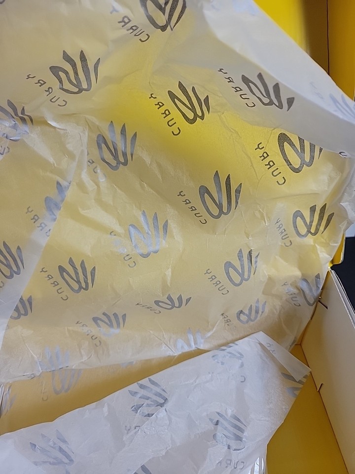 Empty CURRY Shoe Box - Replacement Box Only - No Shoes- w/original ...