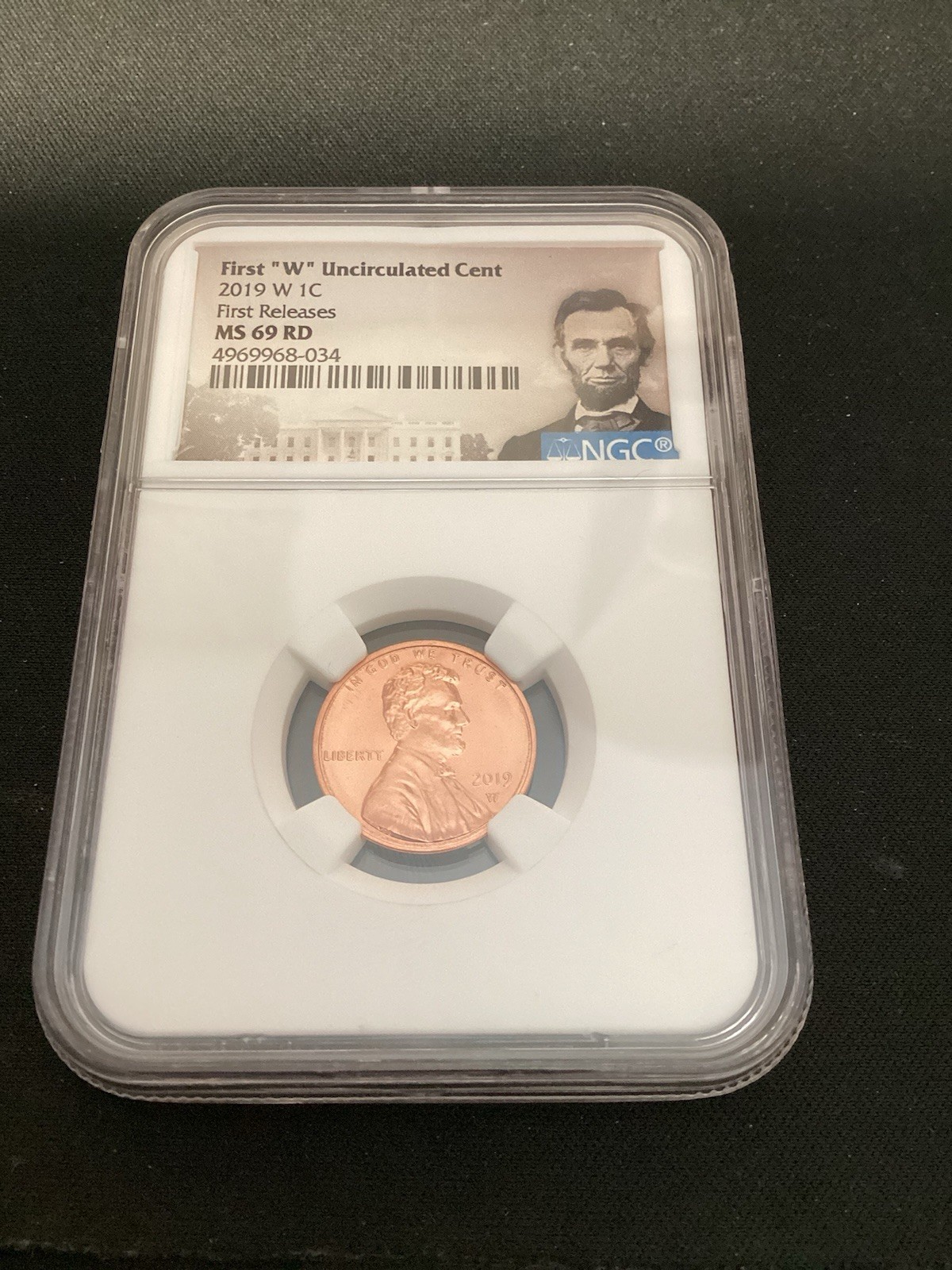 2019-W Lincoln Cent NGC GRADED MS 69 RED, FIRST RELEASE | eBay