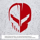 C8 Jake Skull Decal Vinyl Sticker for Racing Stingray Car | All Die Cut ...
