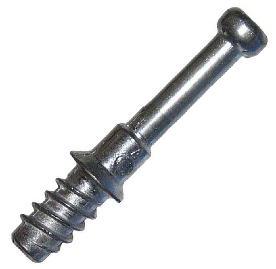 24mm (35mm Overall) Dowel Pin For Cam Lock Disc Furniture Connector ...