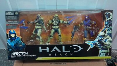 McFarlane Halo Reach Series 4: Infection Spartan ODST vs "Zombie ...